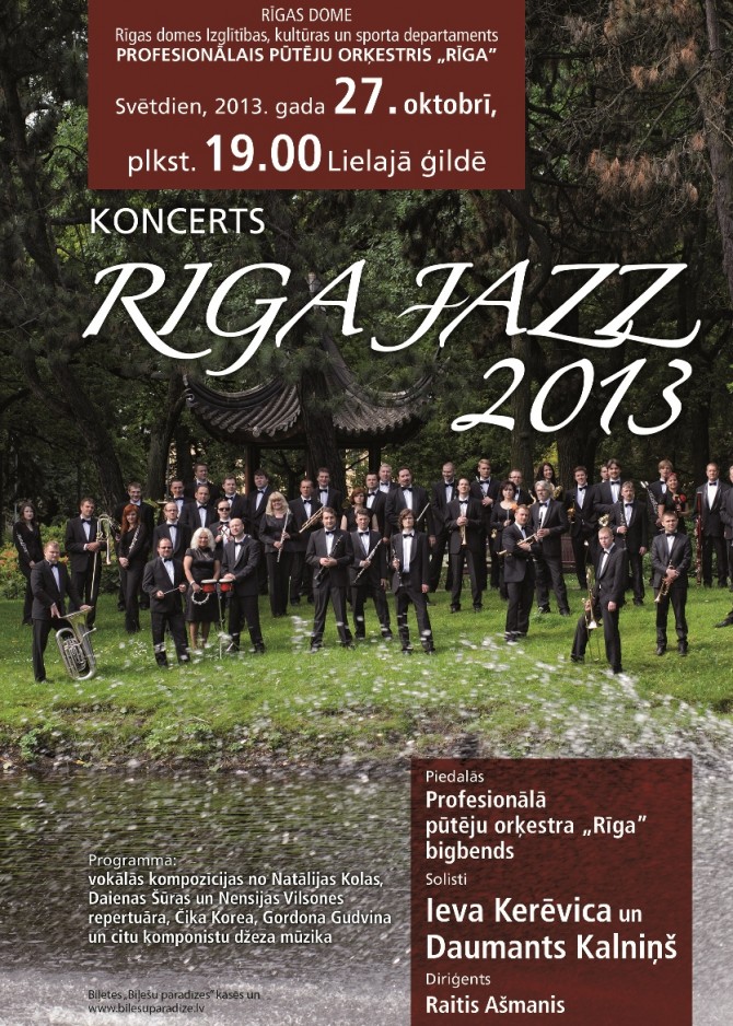 Koncerts RIGA JAZZ 2013 – jazzmusic.lv